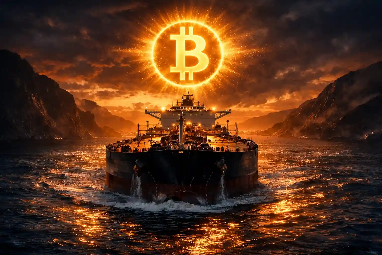 Iran verlangt Bitcoin für die Durchfahrt durch die Straße von Hormuz